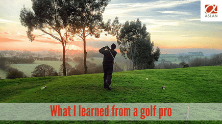 What I Learned From A Golf Pro